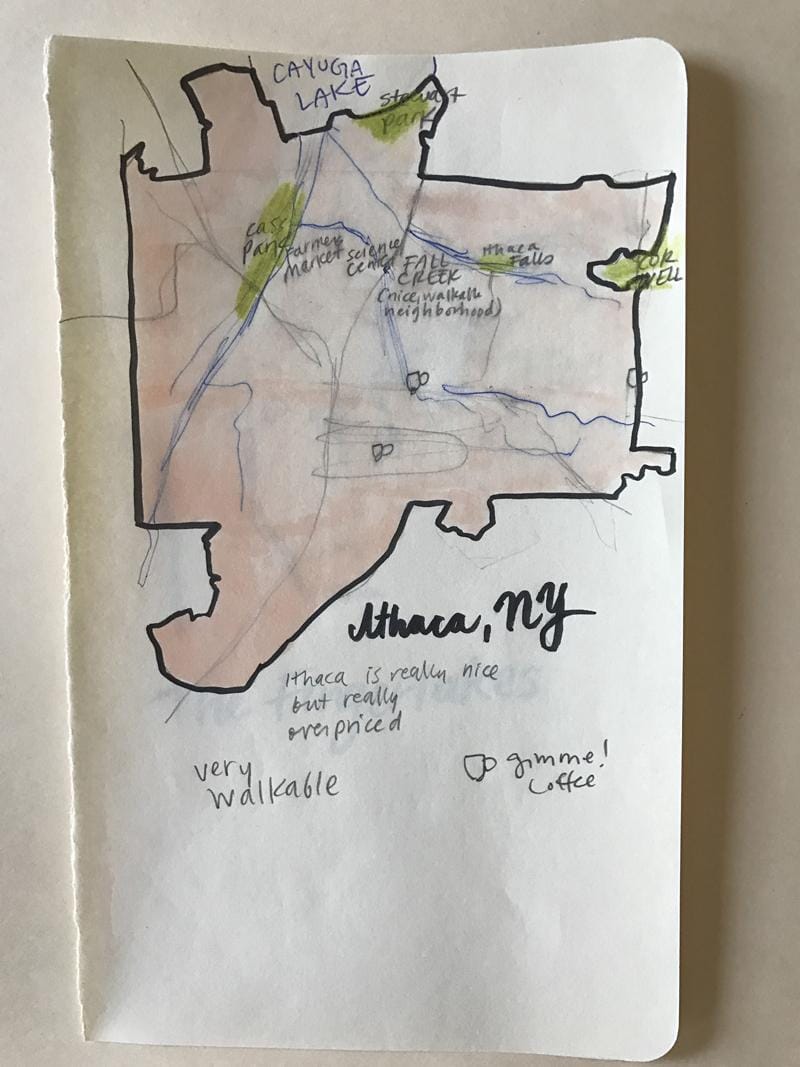 Can Drawing Maps Help You Decide Where to Live? | Skillshare Student ...