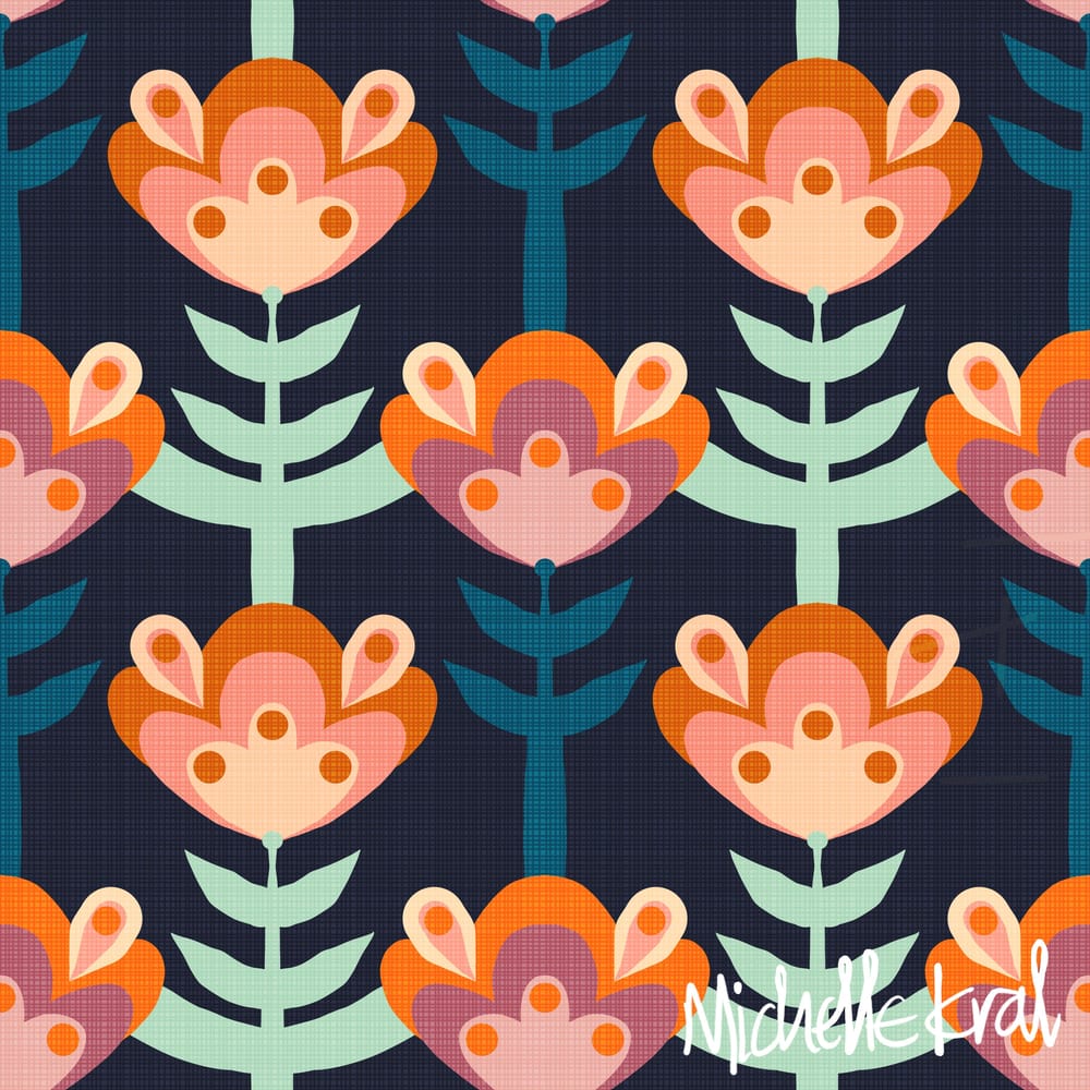 Retro repeat | Skillshare Student Project