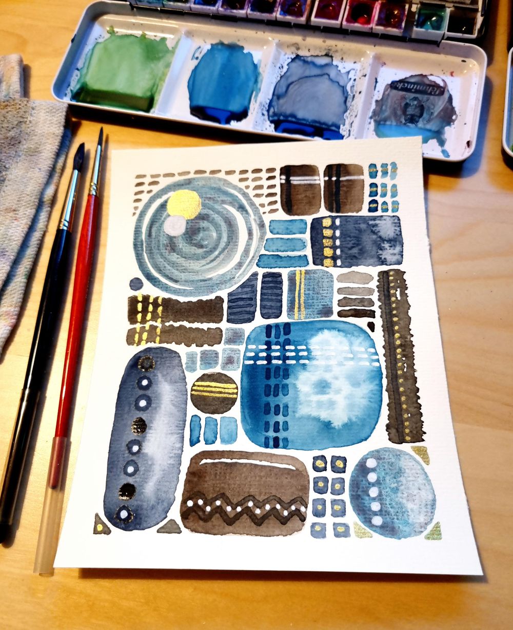 Abstract Clusters | Skillshare Student Project