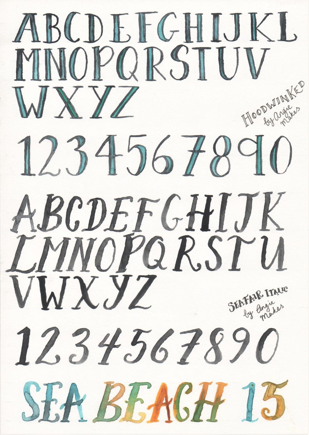 Learning Lettering | Skillshare Student Project