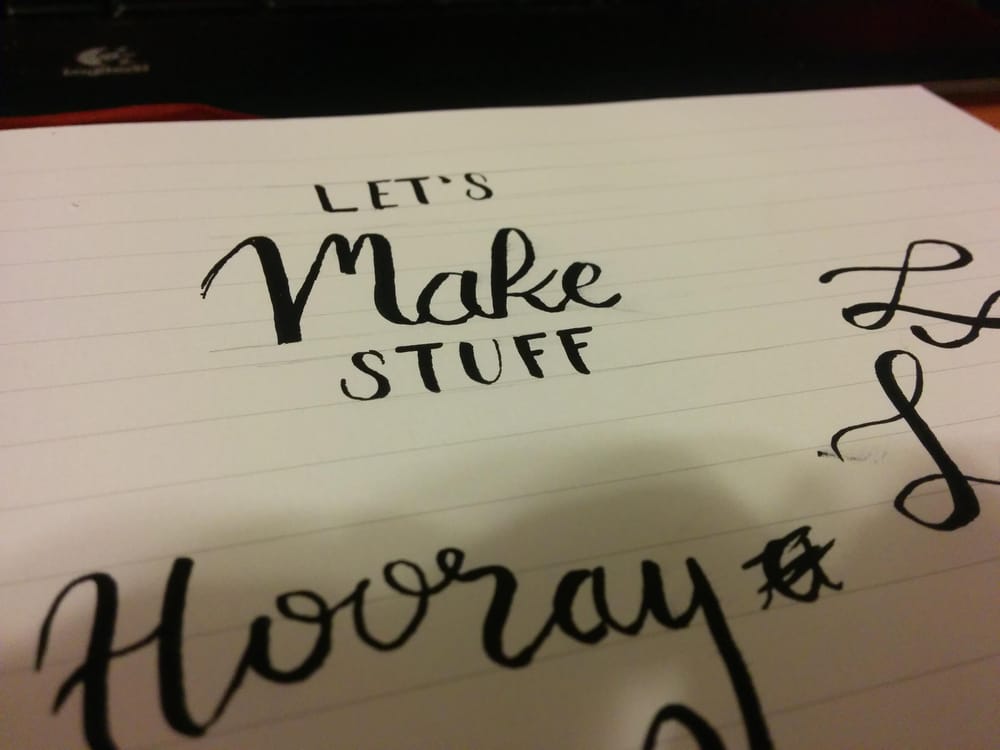Brush Lettering made EZ | Skillshare Student Project