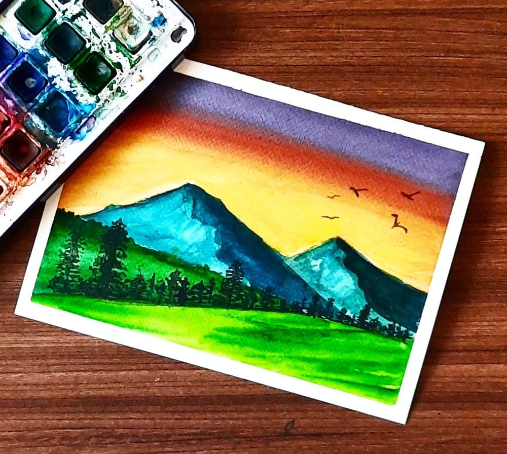 30 day watercolour challenge | Skillshare Student Project