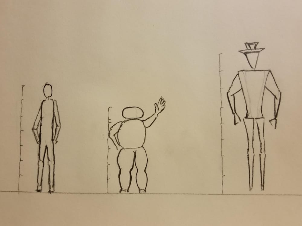 Three characters | Skillshare Student Project