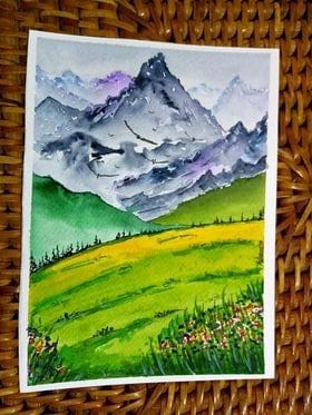 Mountain Landscape | Skillshare Student Project