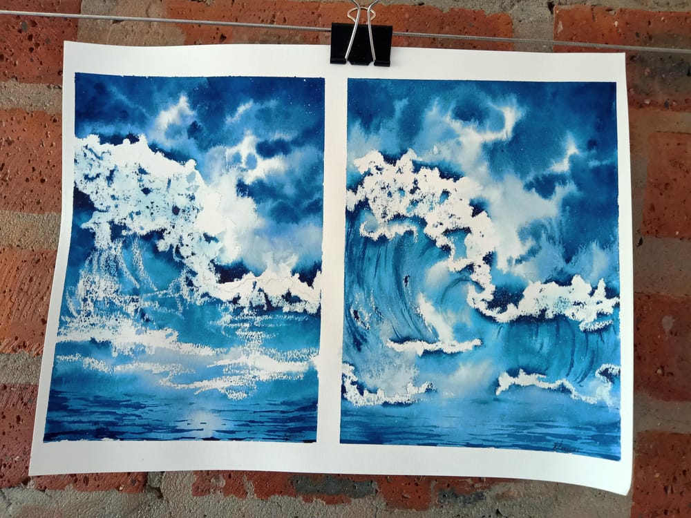 Wave prejects | Skillshare Student Project