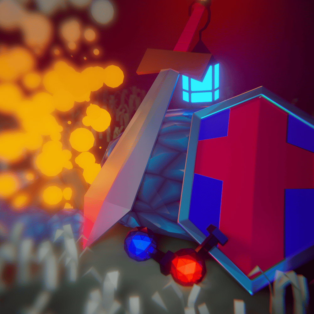 My Low Poly Sword Project | Skillshare Student Project