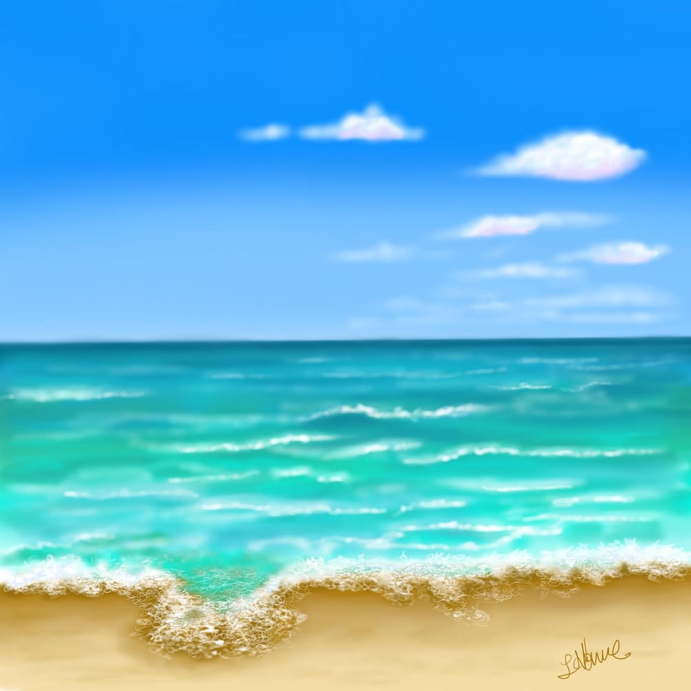 Tropical Beach | Skillshare Student Project