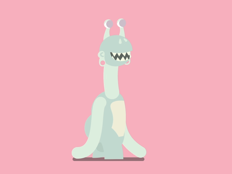 Monster Walk cycle | Skillshare Student Project