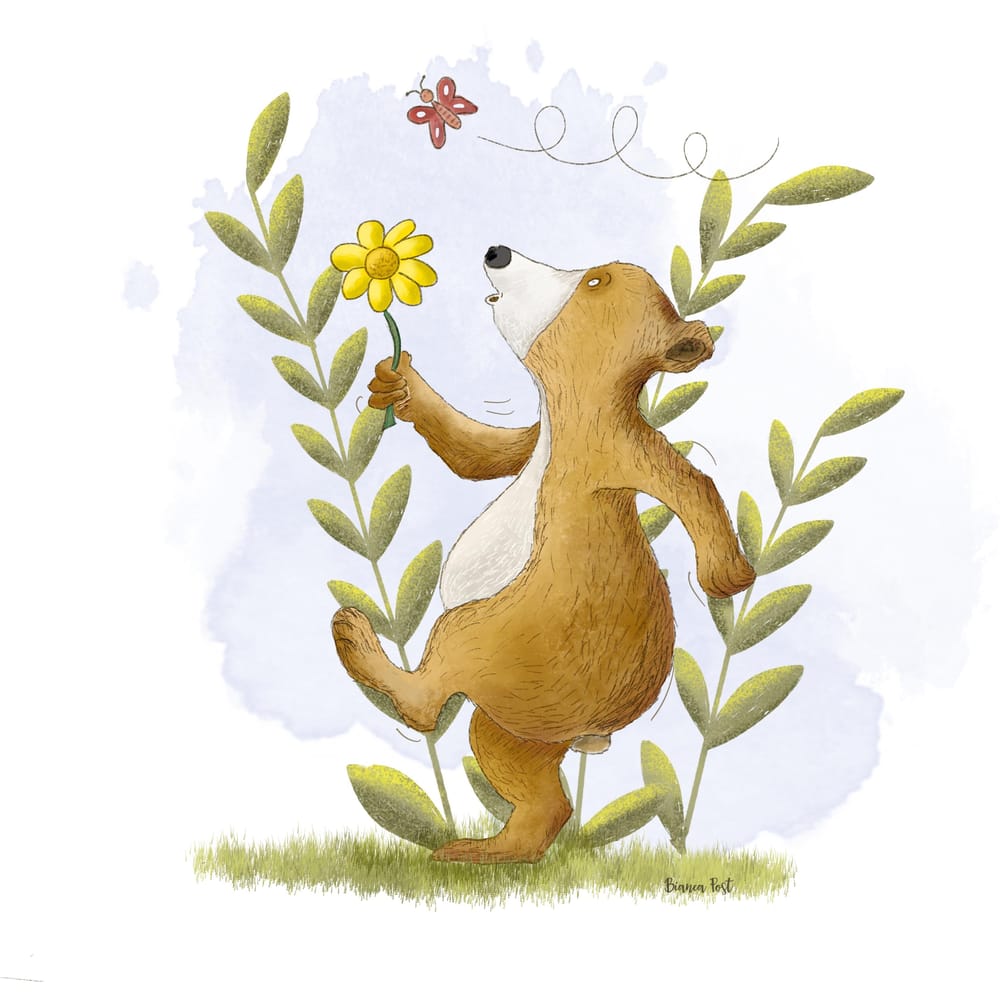 Summer bear | Skillshare Student Project