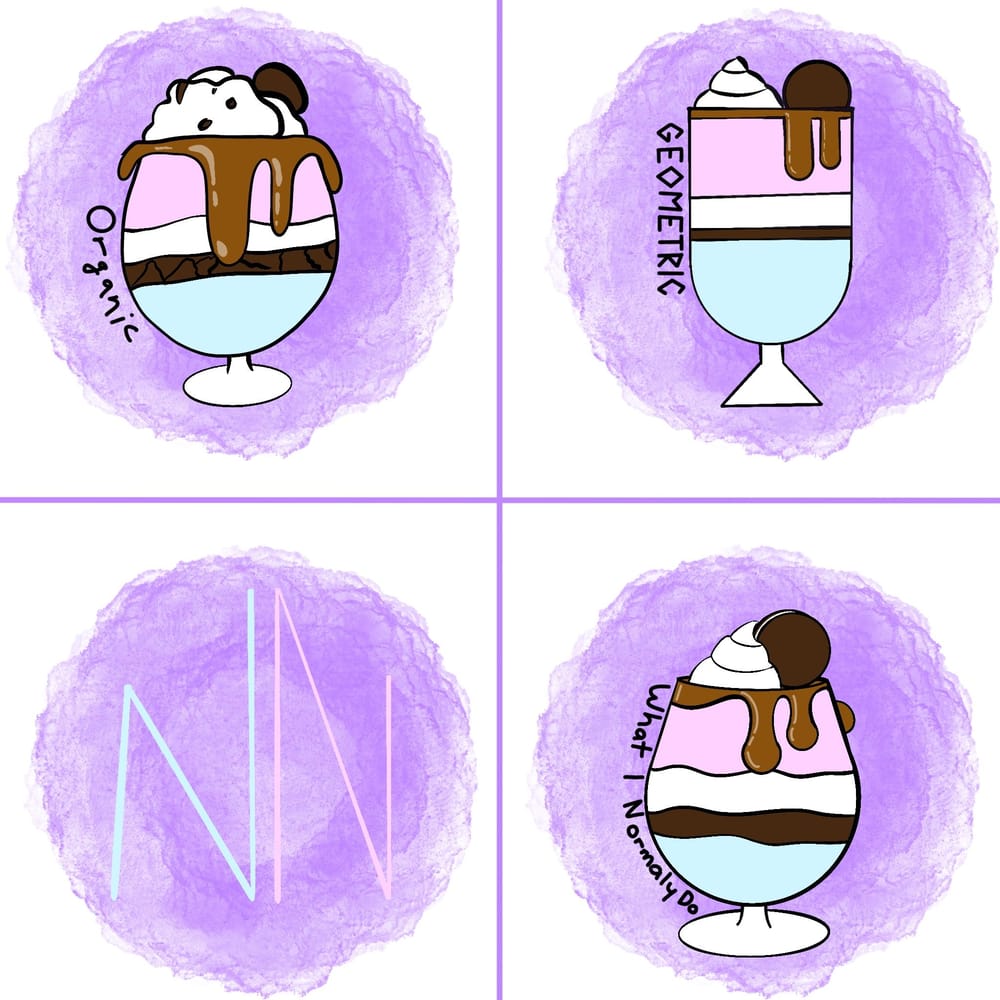 Ice Cream Sundae | Skillshare Student Project