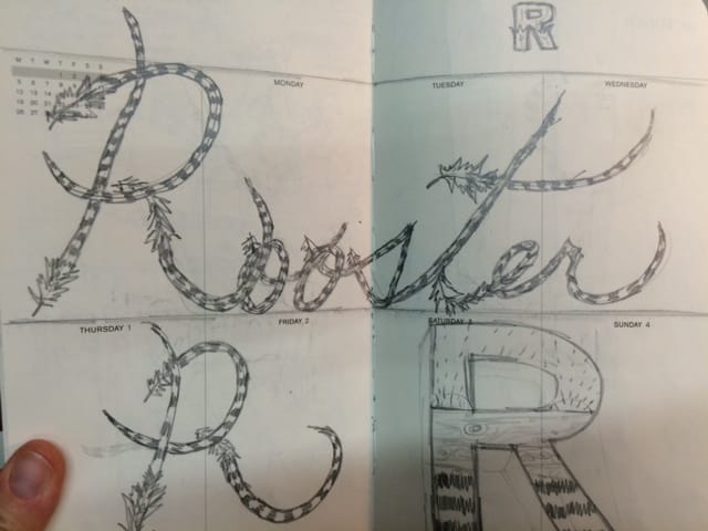 R is for Rooster | Skillshare Student Project