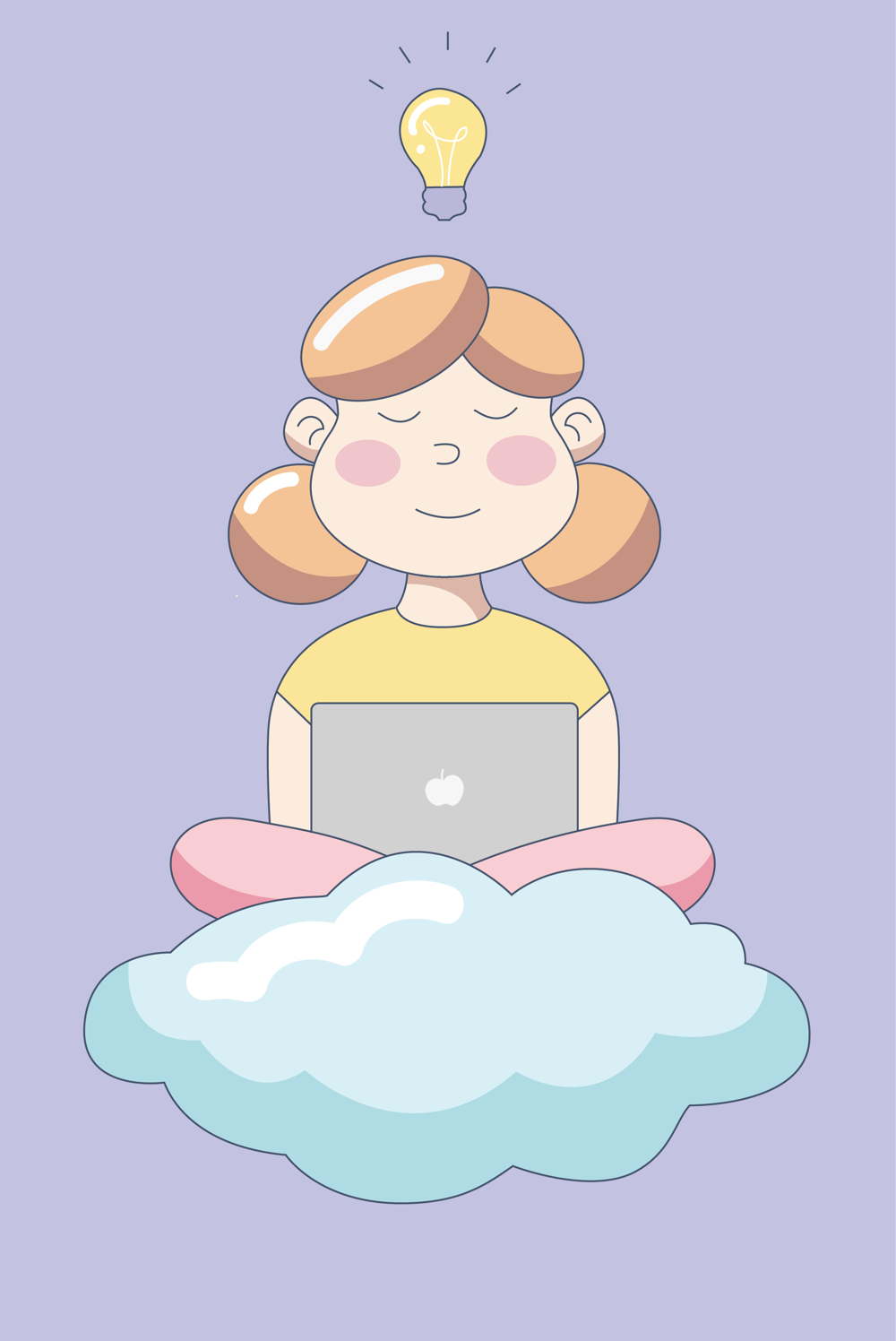 studying in the clouds | Skillshare Student Project