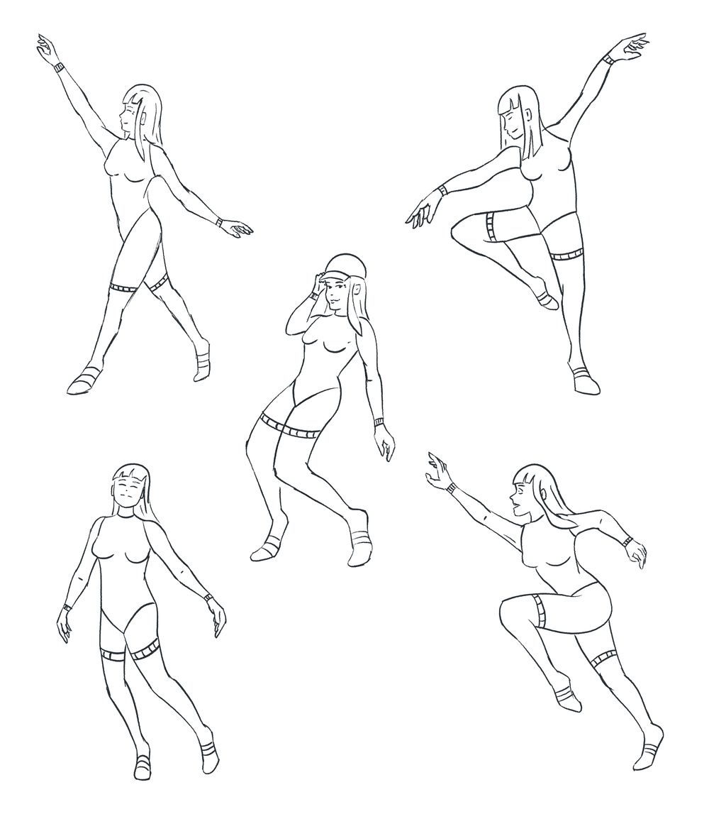 Dynamic Characters | Skillshare Student Project