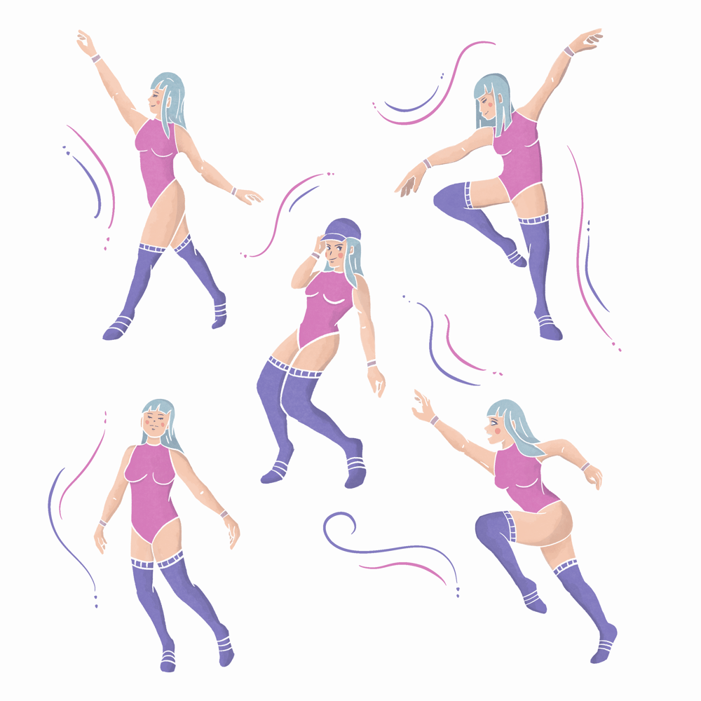 Dynamic Characters | Skillshare Student Project