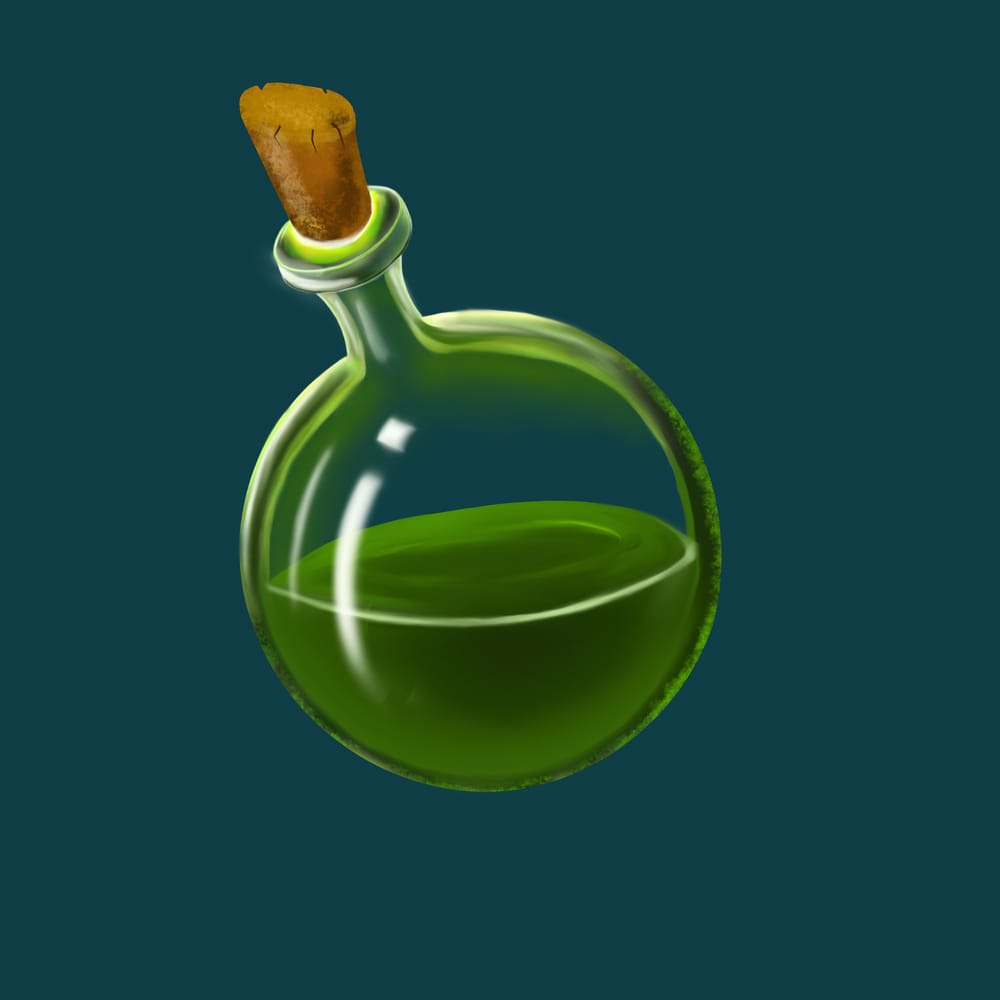 Magic Potion Bottle | Skillshare Student Project