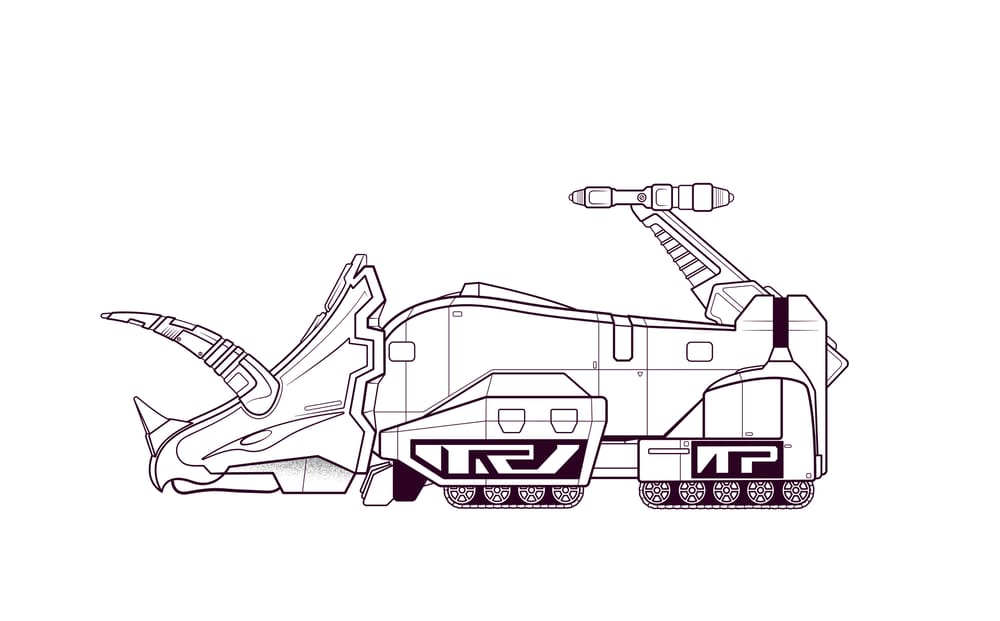 MMPR Tricera | Skillshare Student Project