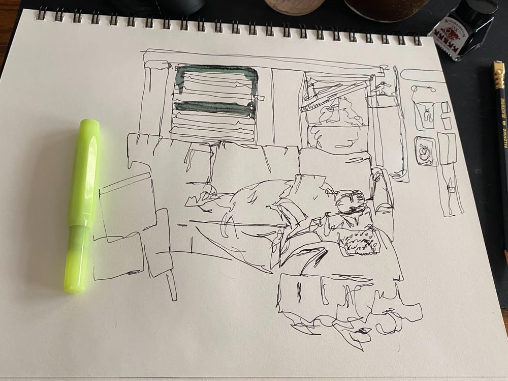 blind contour | Skillshare Student Project