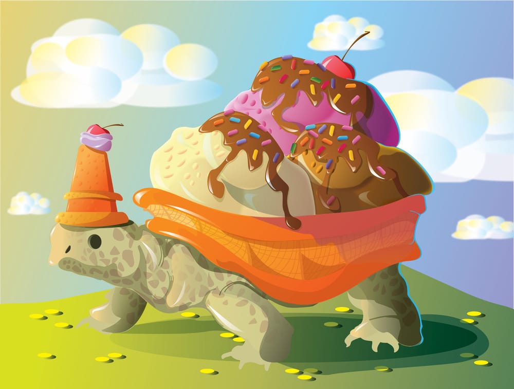 Ice Cream Turtle | Skillshare Student Project