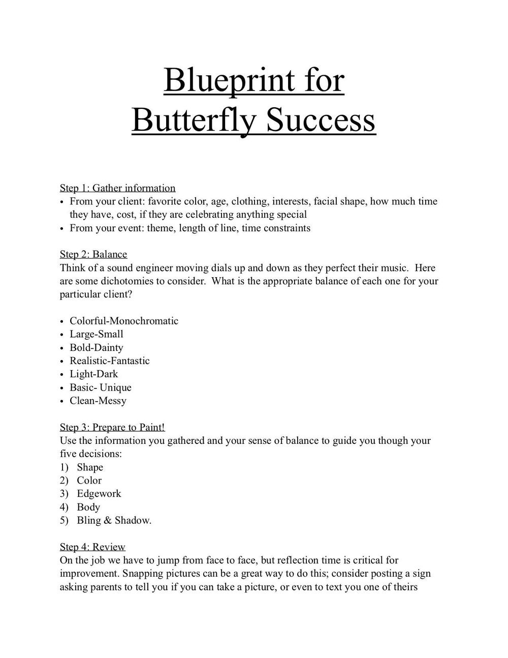 Butterfly Sample | Skillshare Student Project