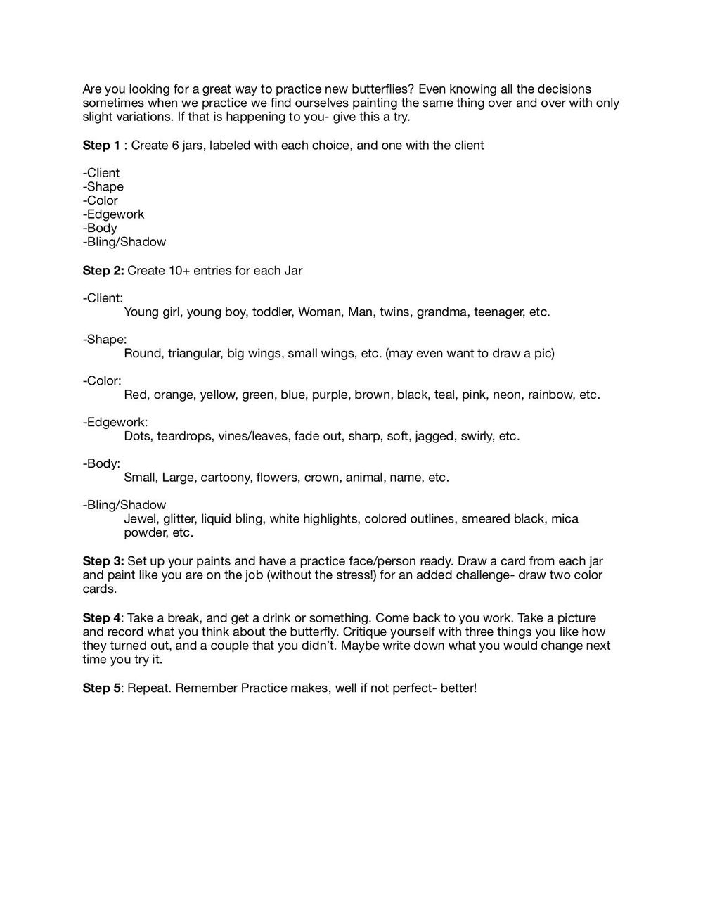 Butterfly Sample | Skillshare Student Project