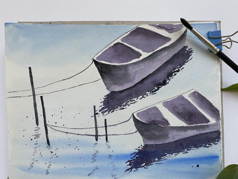 20 days of boats, reflections and water | Skillshare Student Project