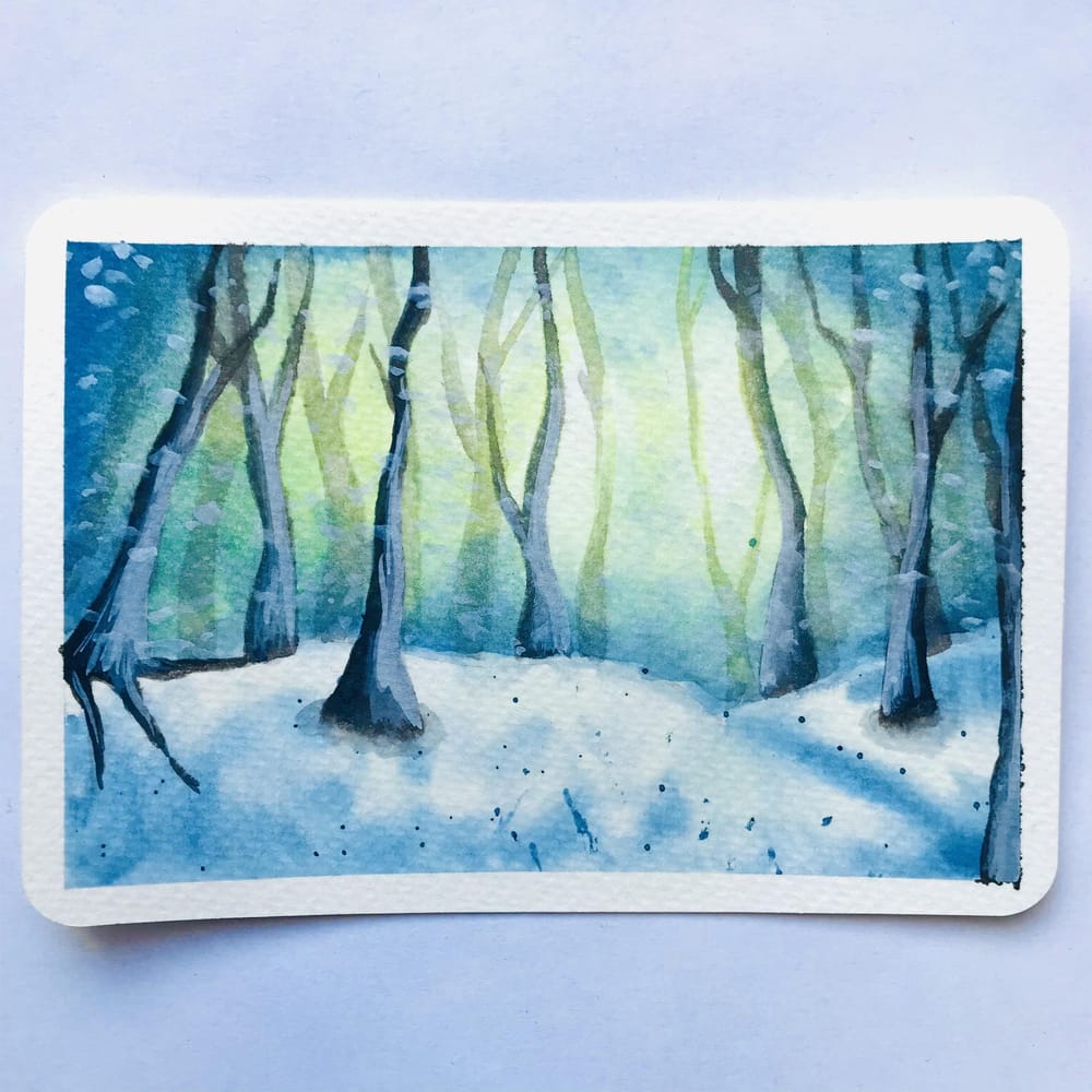 Winter Forest | Skillshare Student Project
