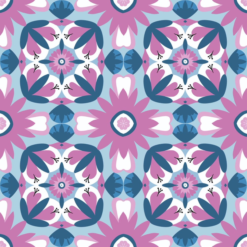 Tile repeat pattern | Skillshare Student Project