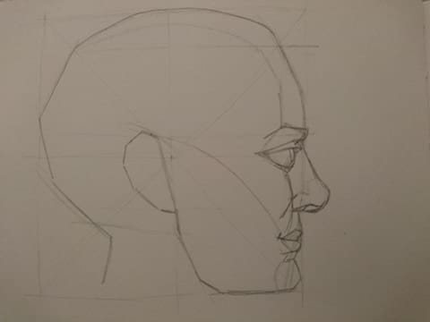 Head Profiles- Mark Hill | Skillshare Student Project