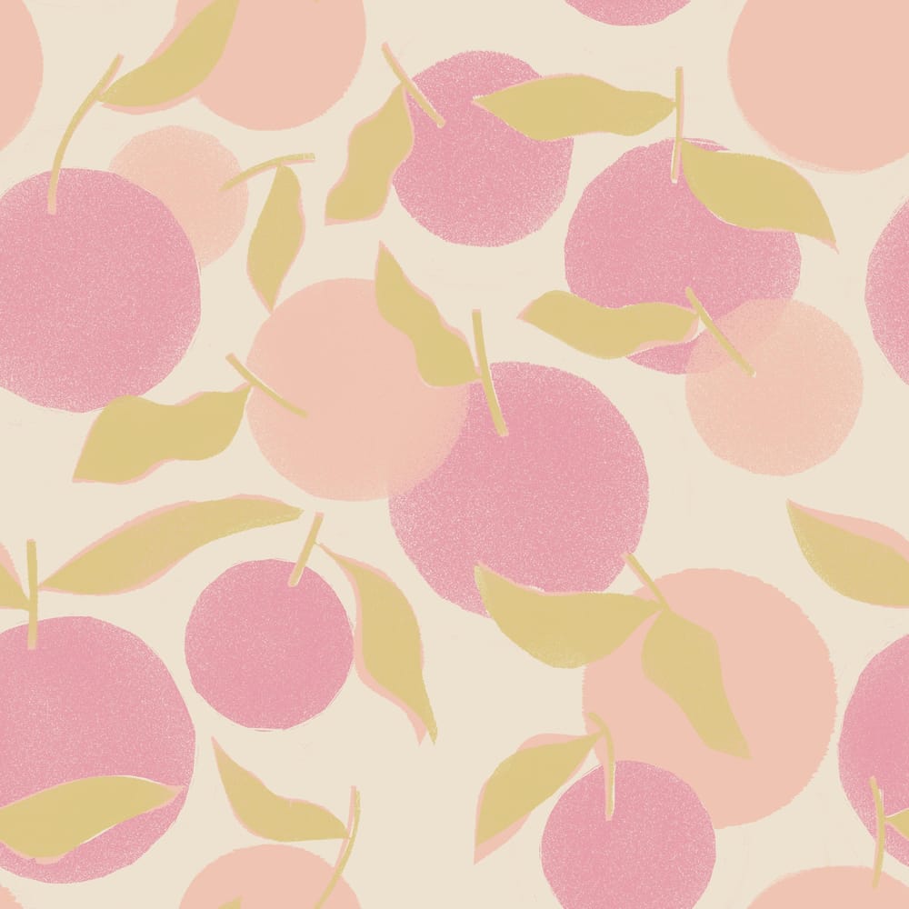 Oranges Procreate repeat pattern practice | Skillshare Student Project