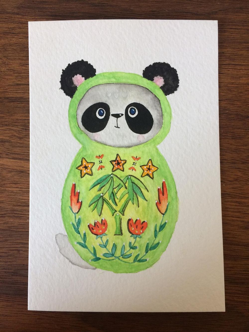 Panda Nesting Doll | Skillshare Student Project