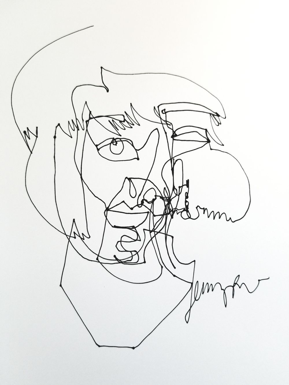 Continuous contour line exercises | Skillshare Student Project