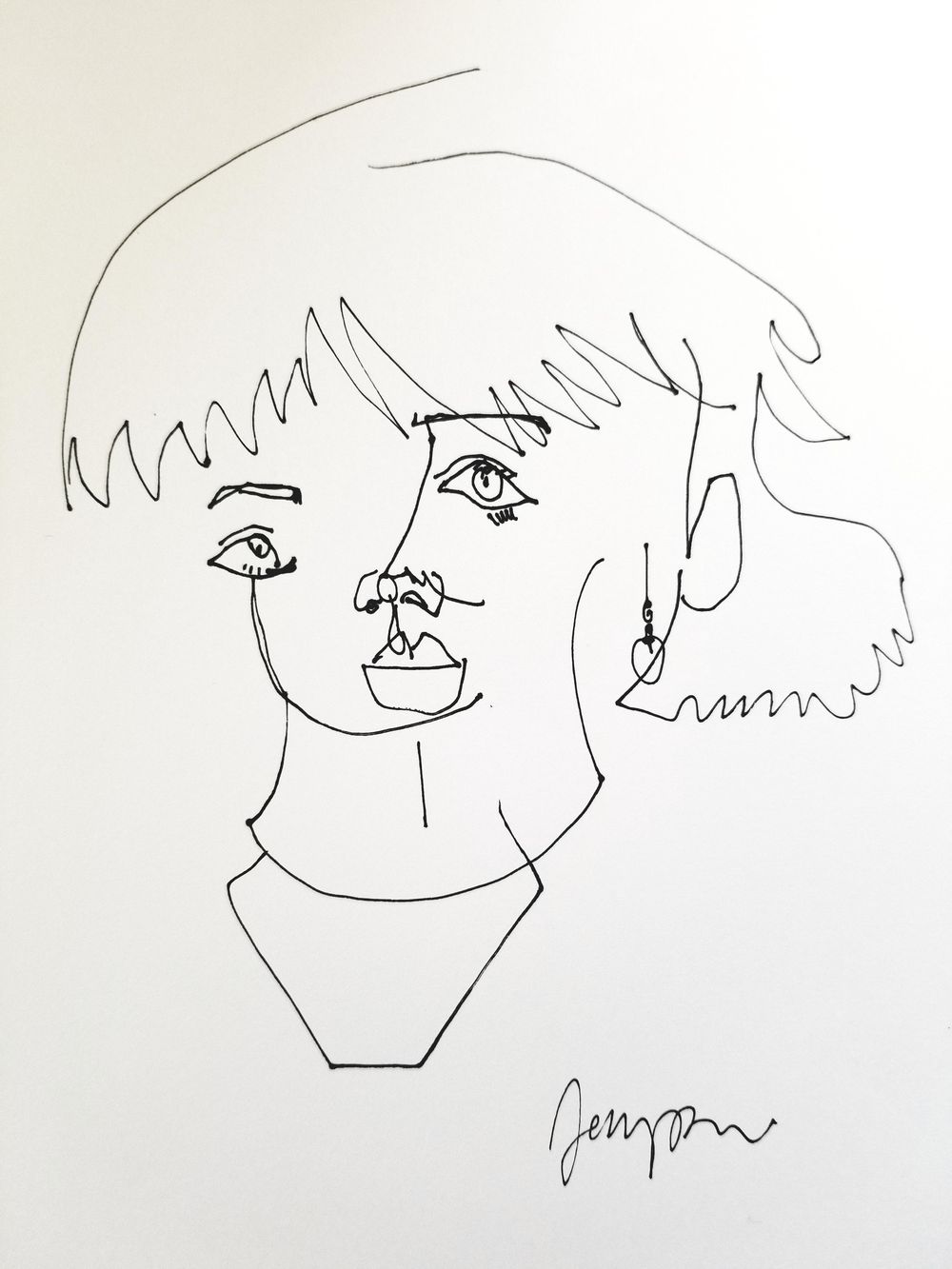 Continuous contour line exercises | Skillshare Student Project