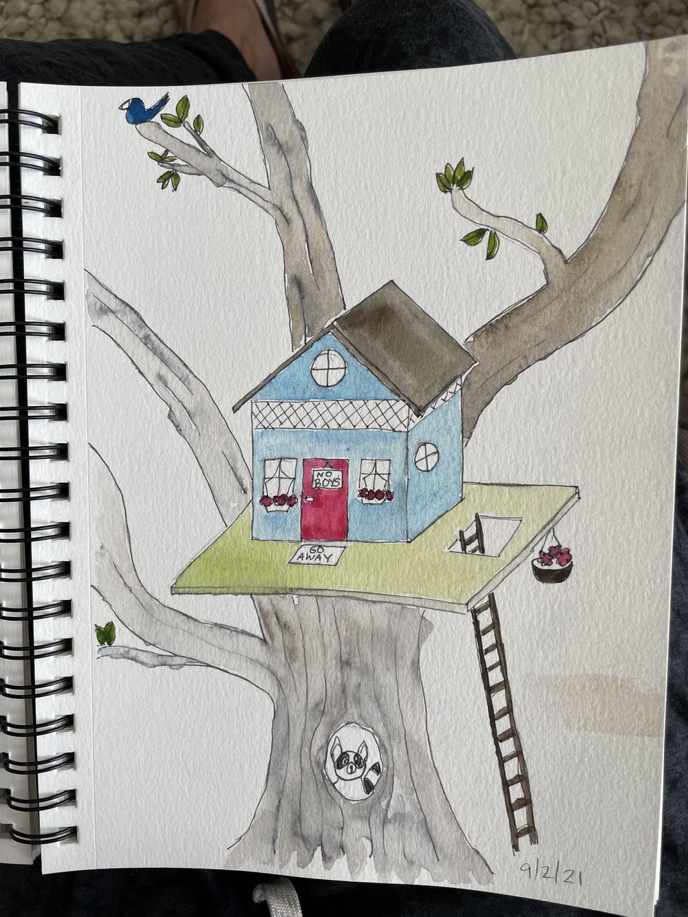Alice’s First daily sketchbook | Skillshare Student Project