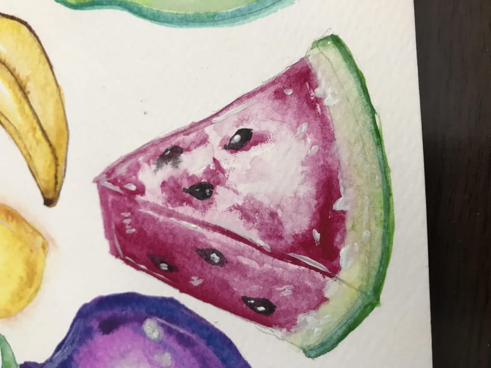 New fruits. Water colours | Skillshare Student Project