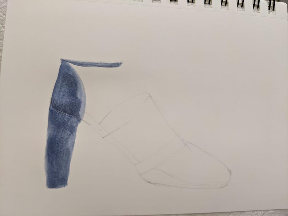 Watercolor Shoes | Skillshare Student Project