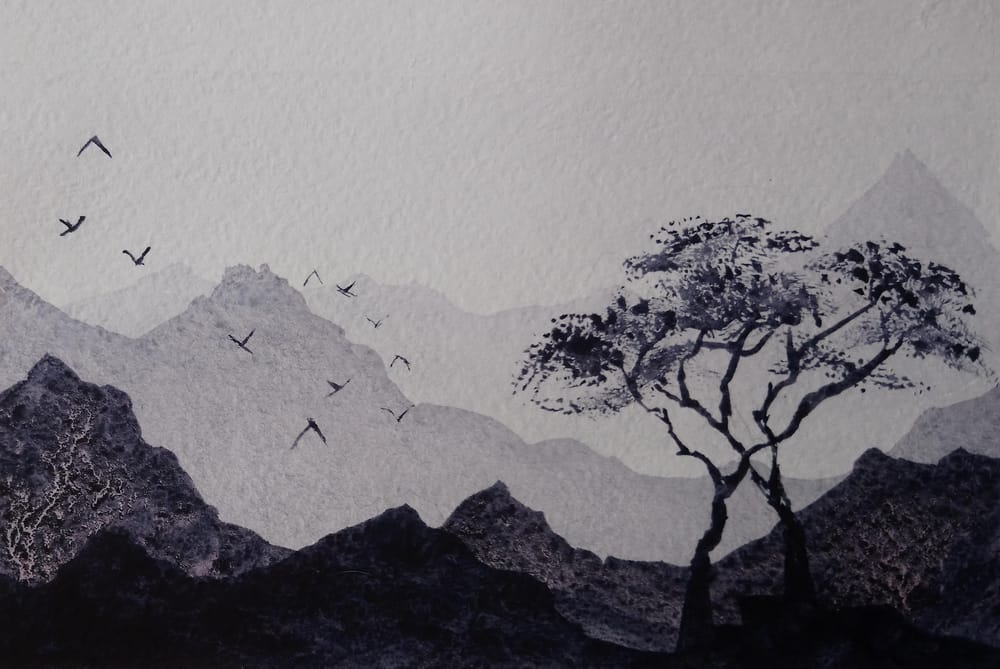 Monochrome paintings with Watercolor - Learn to paint using a single ... Monochrome paintings with Watercolor - Learn to paint using a single ...