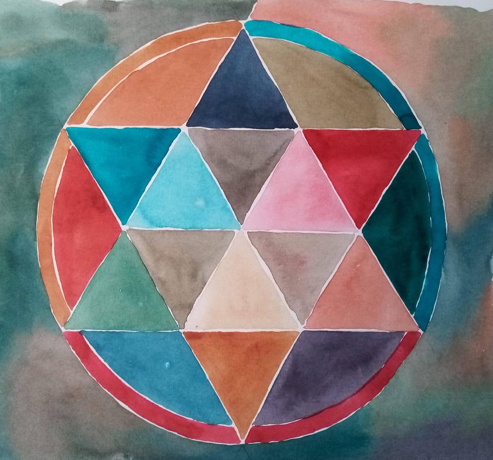 Color Wheel Mandala: Part I | Skillshare Student Project