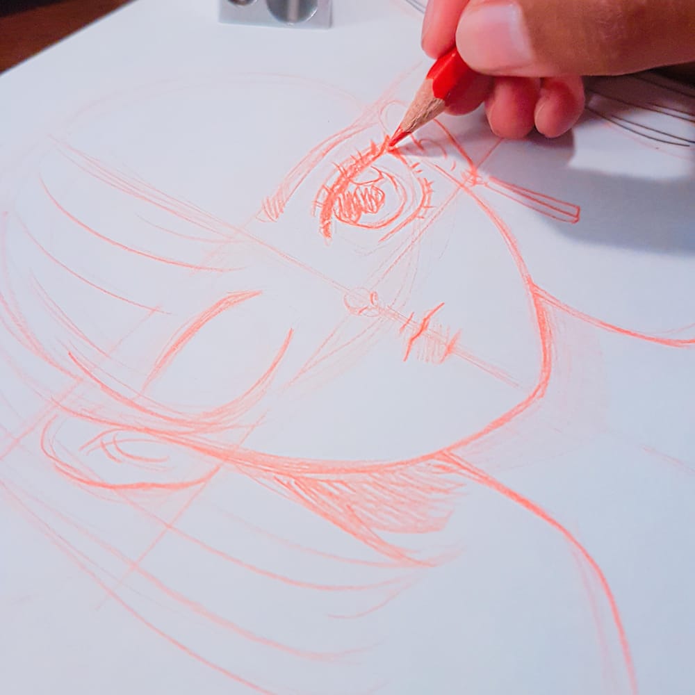 How To Draw A Manga / Anime Styled Portrait | Skillshare Student Project