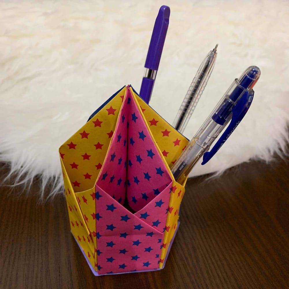 Pen Stand / Triangular Box | Skillshare Student Project