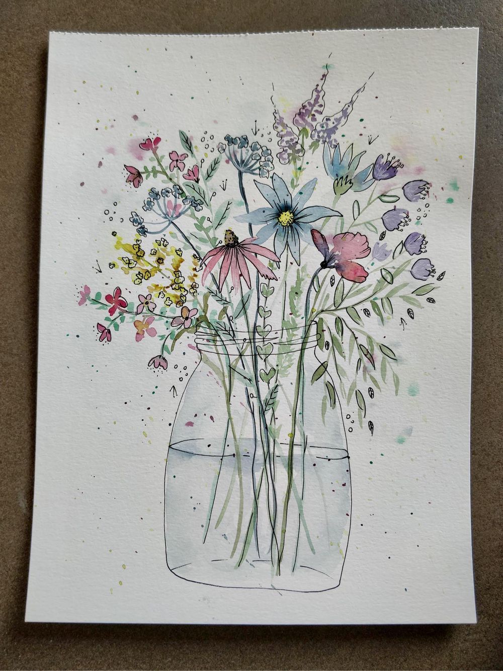 Ink & Watercolor Magic: 5 Step By Step Illustrations | Skillshare ...