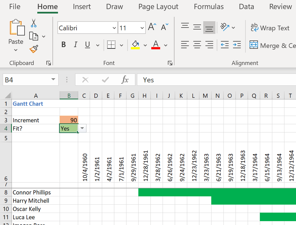 Modified Gantt Chart | Skillshare Student Project