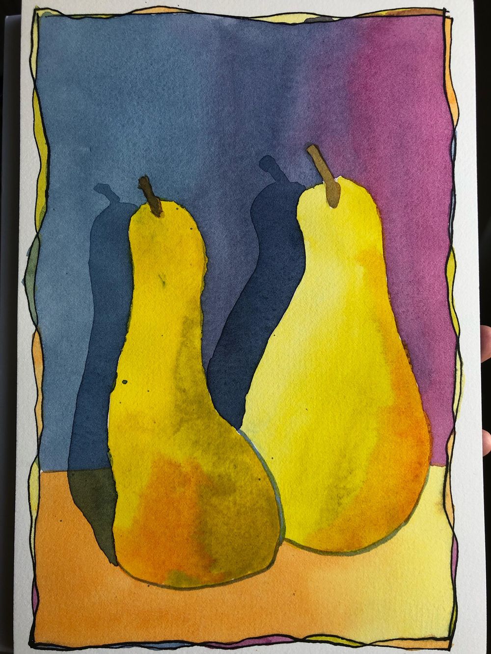 pulling the puddle - changing colors | Skillshare Student Project