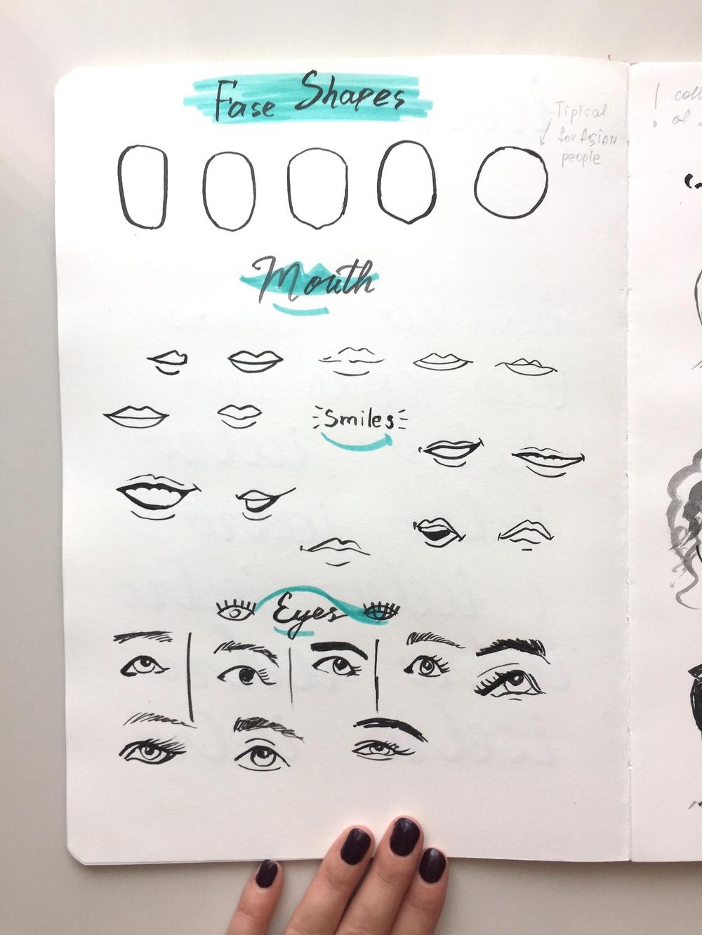 Olly Look practice drawing faces | Skillshare Student Project