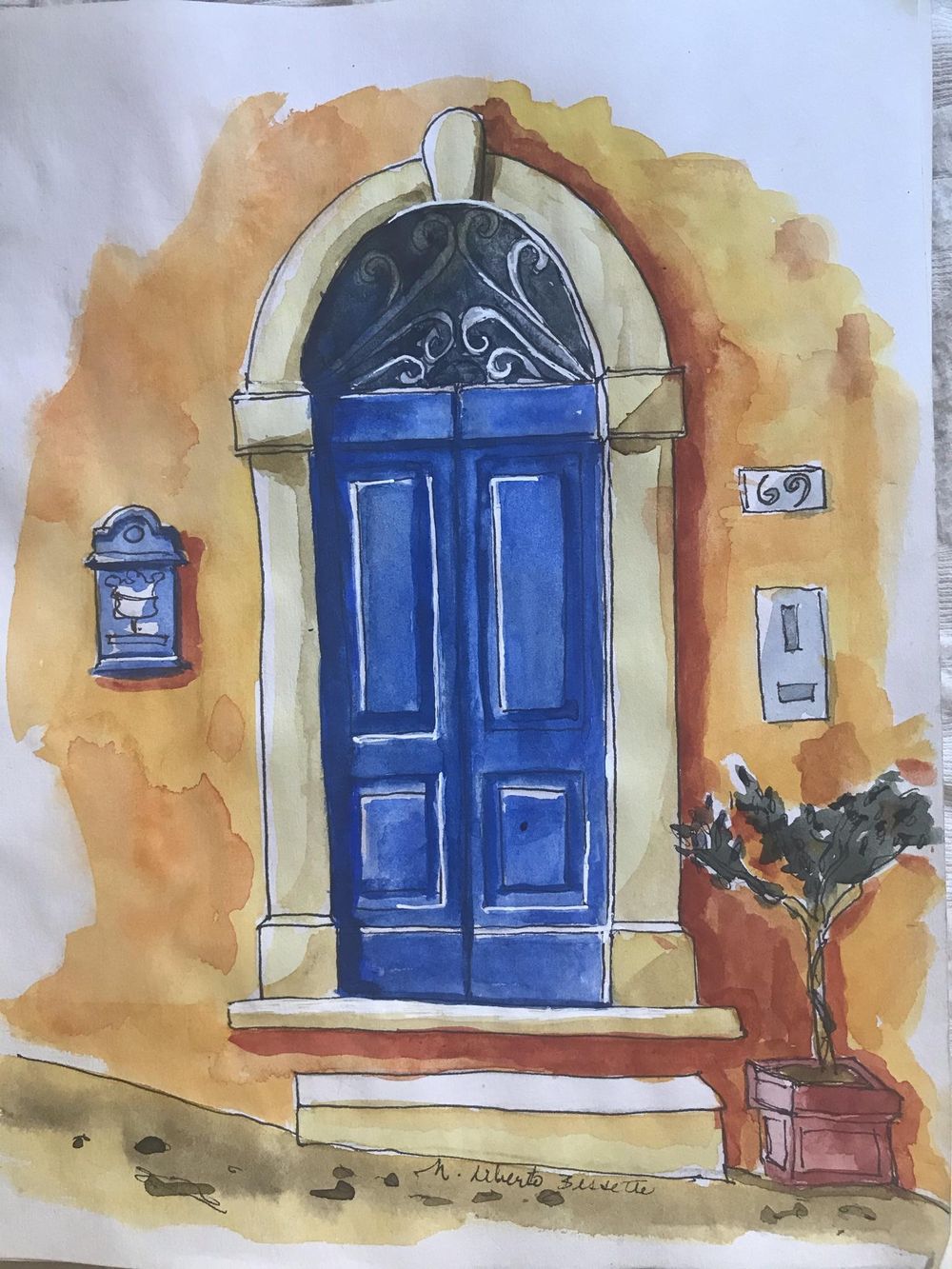 drawing doors in 3 steps by mlb | Skillshare Student Project