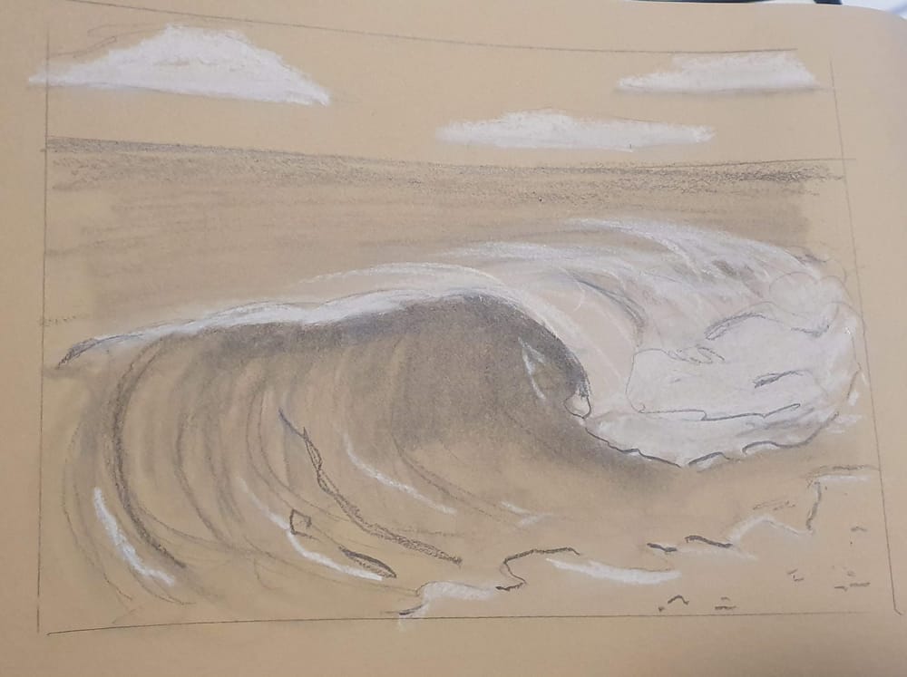 Wave practice w/ Sarah Burns | Skillshare Student Project