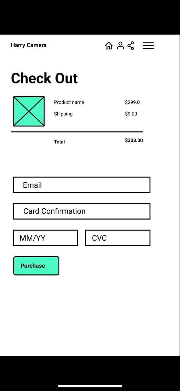 Wireframe | Skillshare Student Project