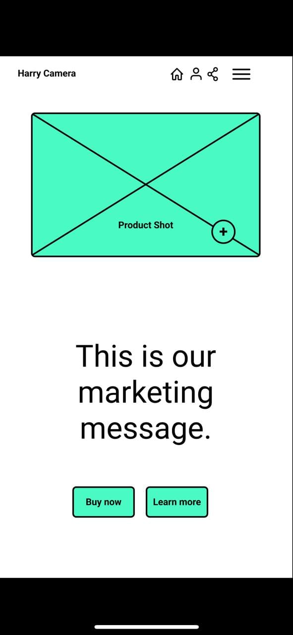 Wireframe | Skillshare Student Project