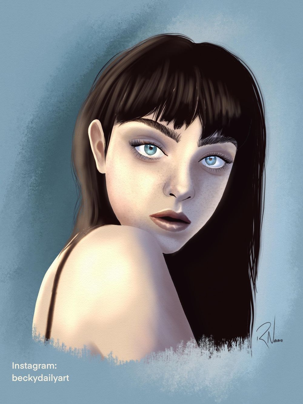 Portrait with a new lightning style | Skillshare Student Project