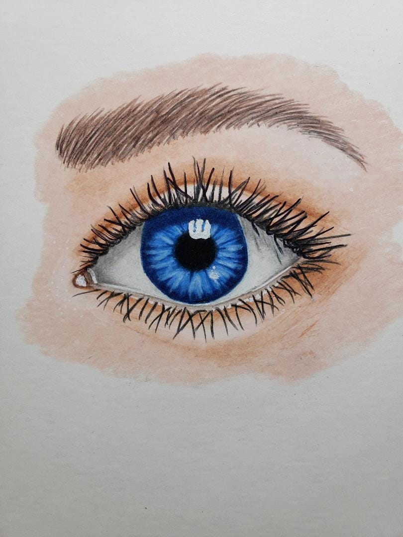 My Attempt at the eye. | Skillshare Student Project