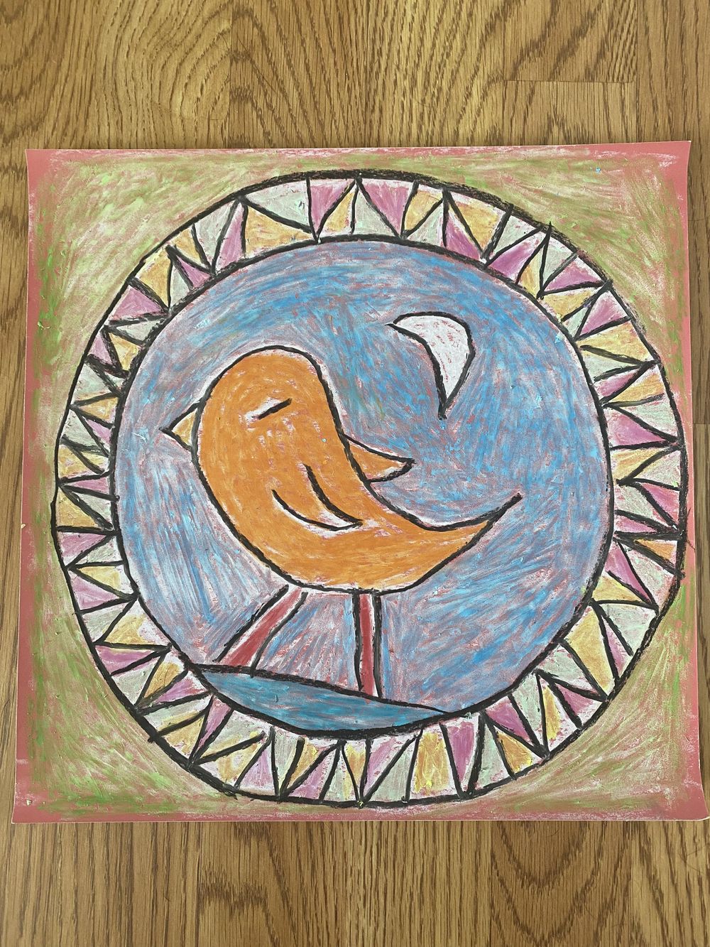 Mexican folk art bird | Skillshare Student Project